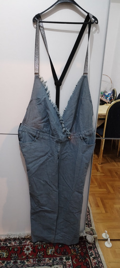 Trudnicke pantalone sa tregerima