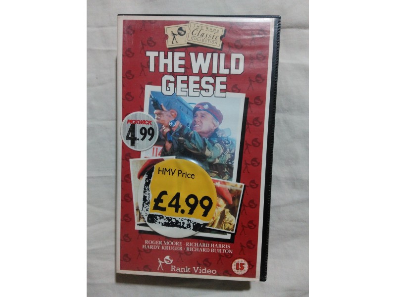 The Wild Geese, VHS