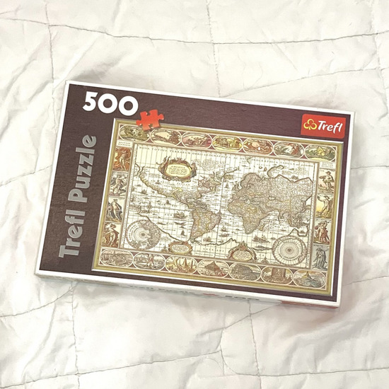 563. Mapa sveta slagalica puzzle 500 delova