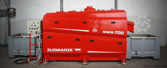 Razdvajanje
Zlomiarze Recycling Water Separator SWZ - 700 copper alumini