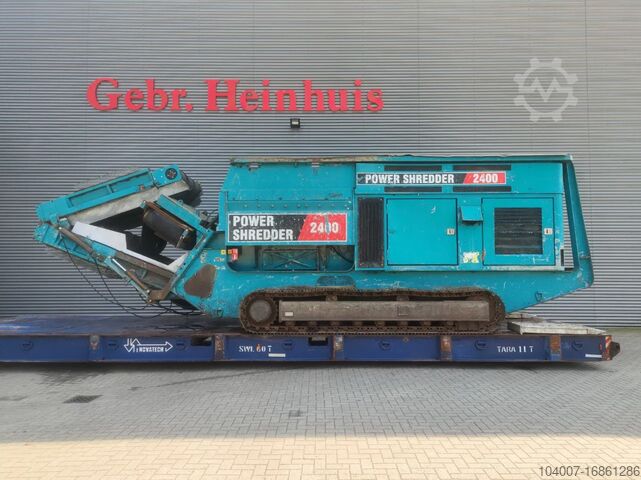 Macerator
Powerscreen Powershredder 2400