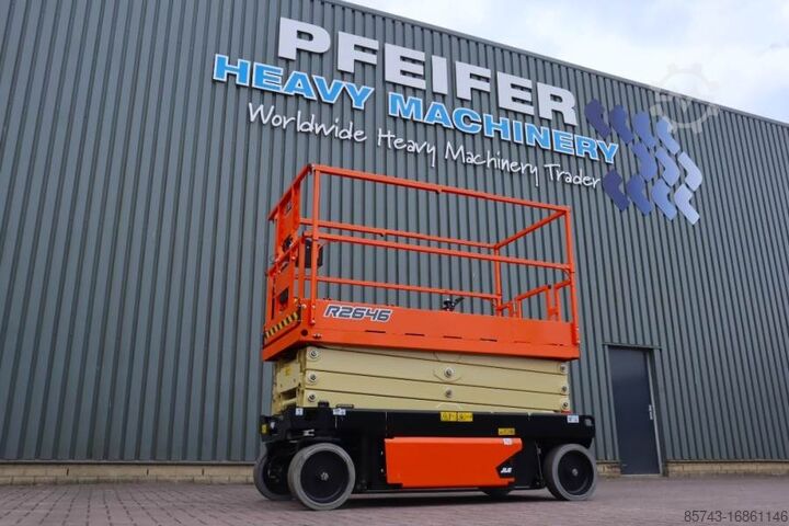 Podizanje makaza
JLG R2646 Unused, Electric, 9.75m Working Height, 545k