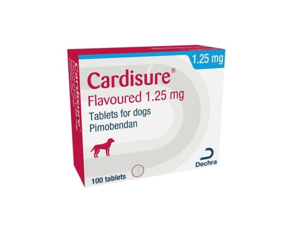 Dechra Cardisure Flavoured 1,25 mg – 100 tableta