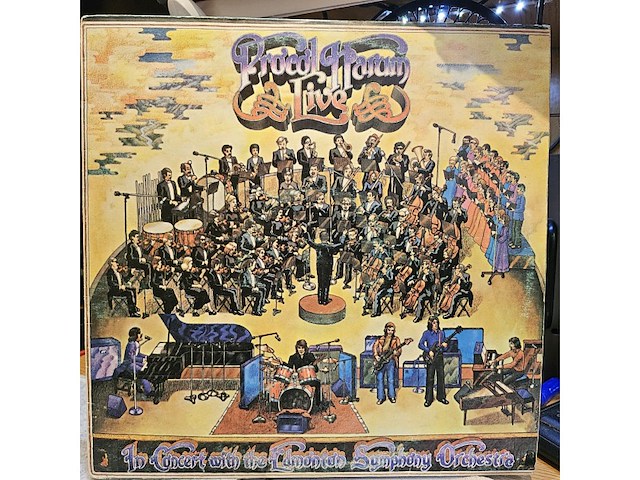 Procol Harum In Concert With The Edmonton Symphony - LP