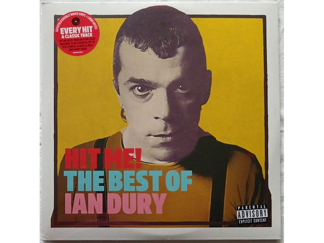 IAN  DURY  -  2LP HIT  ME ! THE BEST OF (Novo !!!)