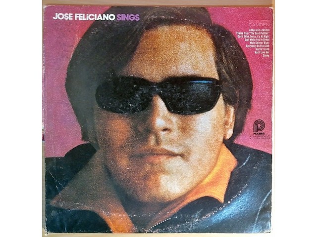 LP JOSE FELICIANO - Sings (1972) USA VG+/VG- vrlo dobra