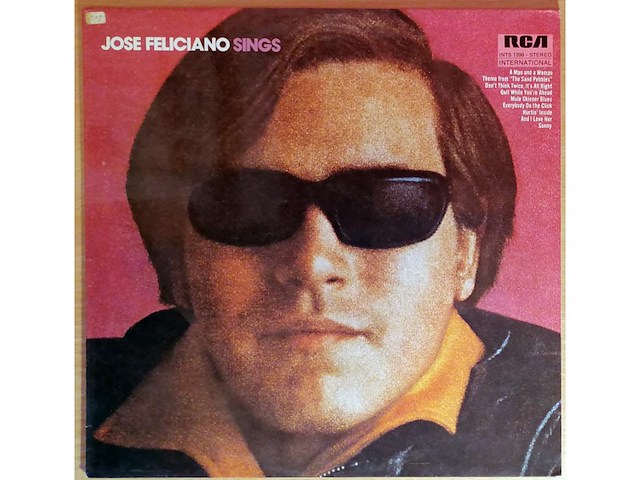 LP JOSE FELICIANO - Sings (1974) Germany, PERFEKTNA