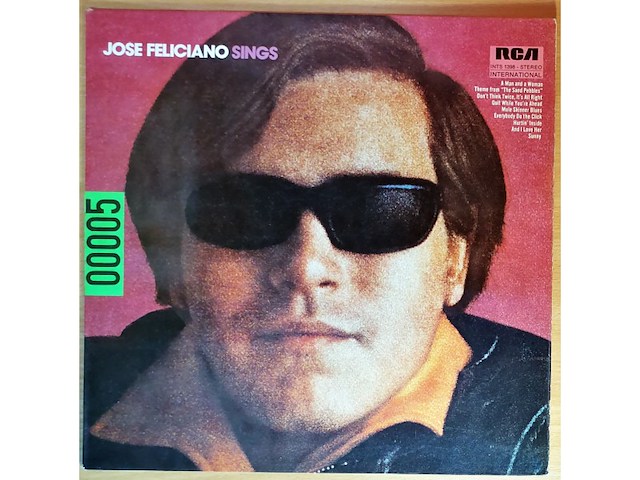 LP JOSE FELICIANO - Sings (1972) Germany, ODLIČNA