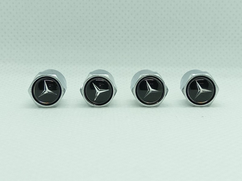 Univerzalne metalne ventil kapice sa logom MERCEDES