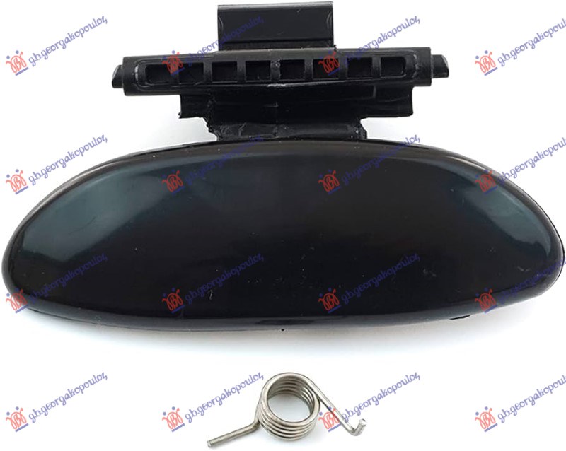 KVAKA KASETE ZA RUKAVICE CRNA CITROEN C2 (2008-2010) (OEM: 8218.A3)