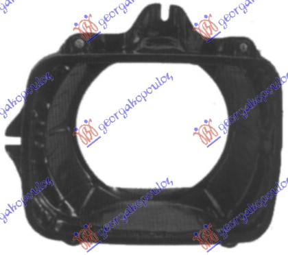 NOSAC FARA Desna str. TOYOTA HI-LUX (RN 55/YN 56) (1984-1989) (OEM: 81110-80366, 8111080366)