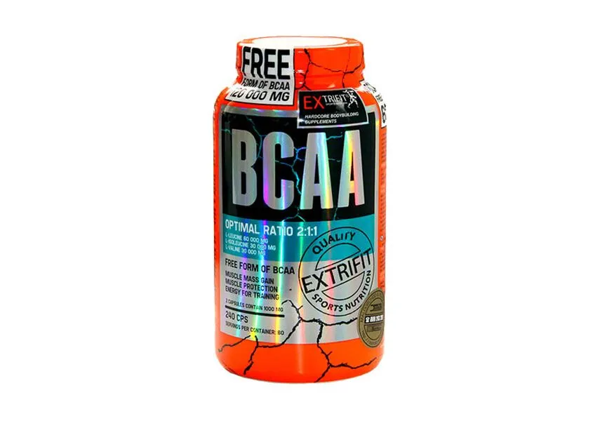 ExtriFit BCAA Pure 2:1:1 - 240 kap