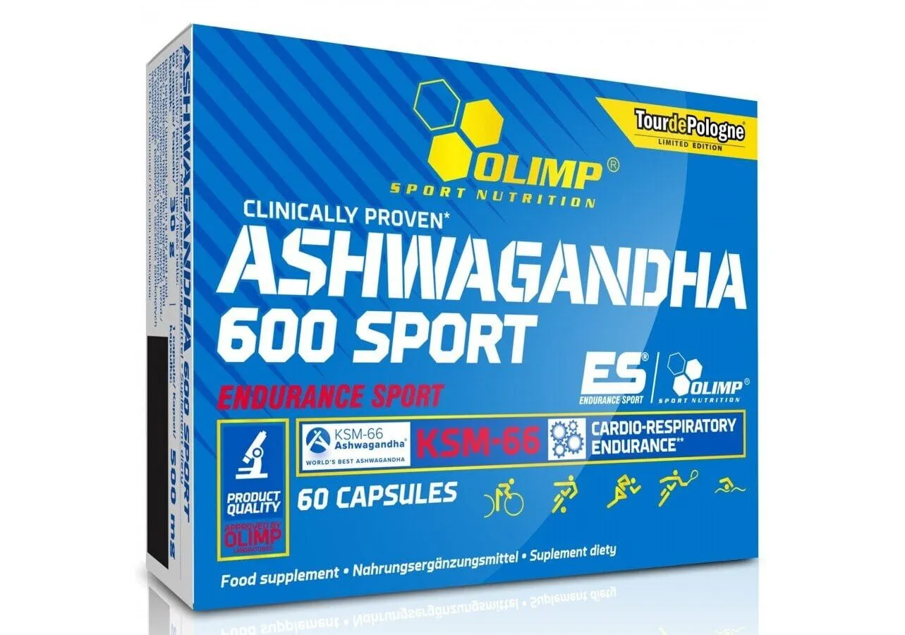 Olimp Ashwagandha 600 Sport, 60 kaps