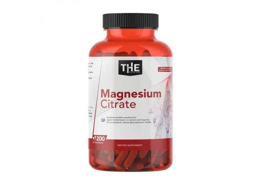 THE Magnesium Citrate, 200kaps