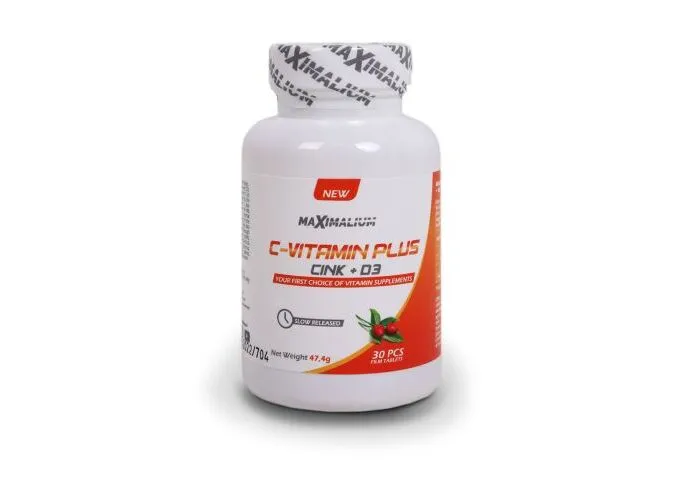 Maximalium C vitamin +Cink +D3, 30 tab