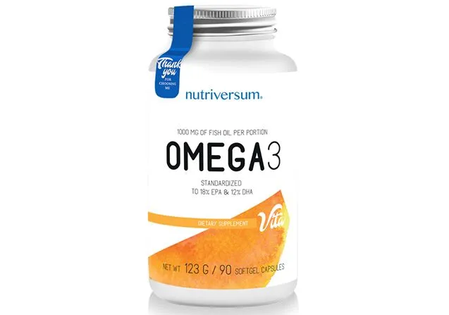 Nutriversum Omega 1000 mg - 90 gelkapsula