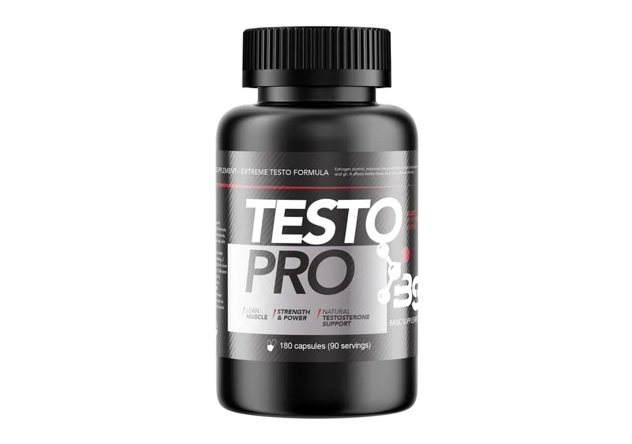 Basic Supplements Testo PRO, 180 kaps