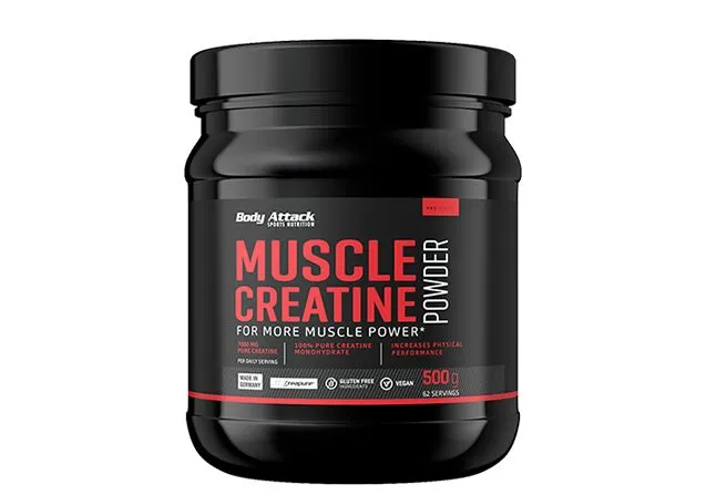 Body Attack Muscle Creatine Powder 500 gr