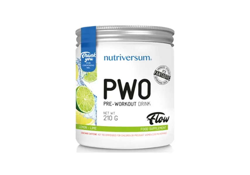 Nutriversum PWO PRE-Workout drink- 210 gr