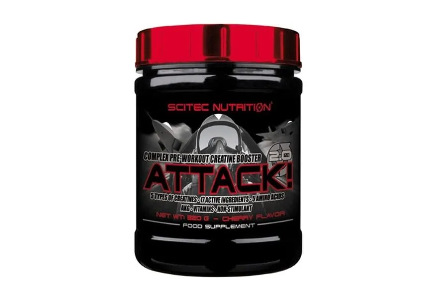 Scitec Nutrition Attack! 2.0, 320g