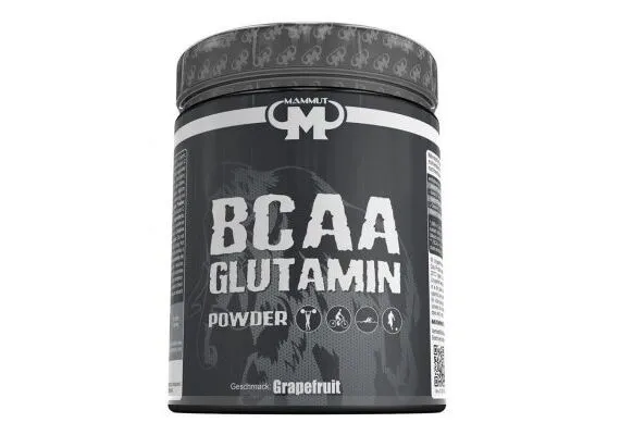 Mammut BCAA + Glutamin, 450 gr(rok 4/22)