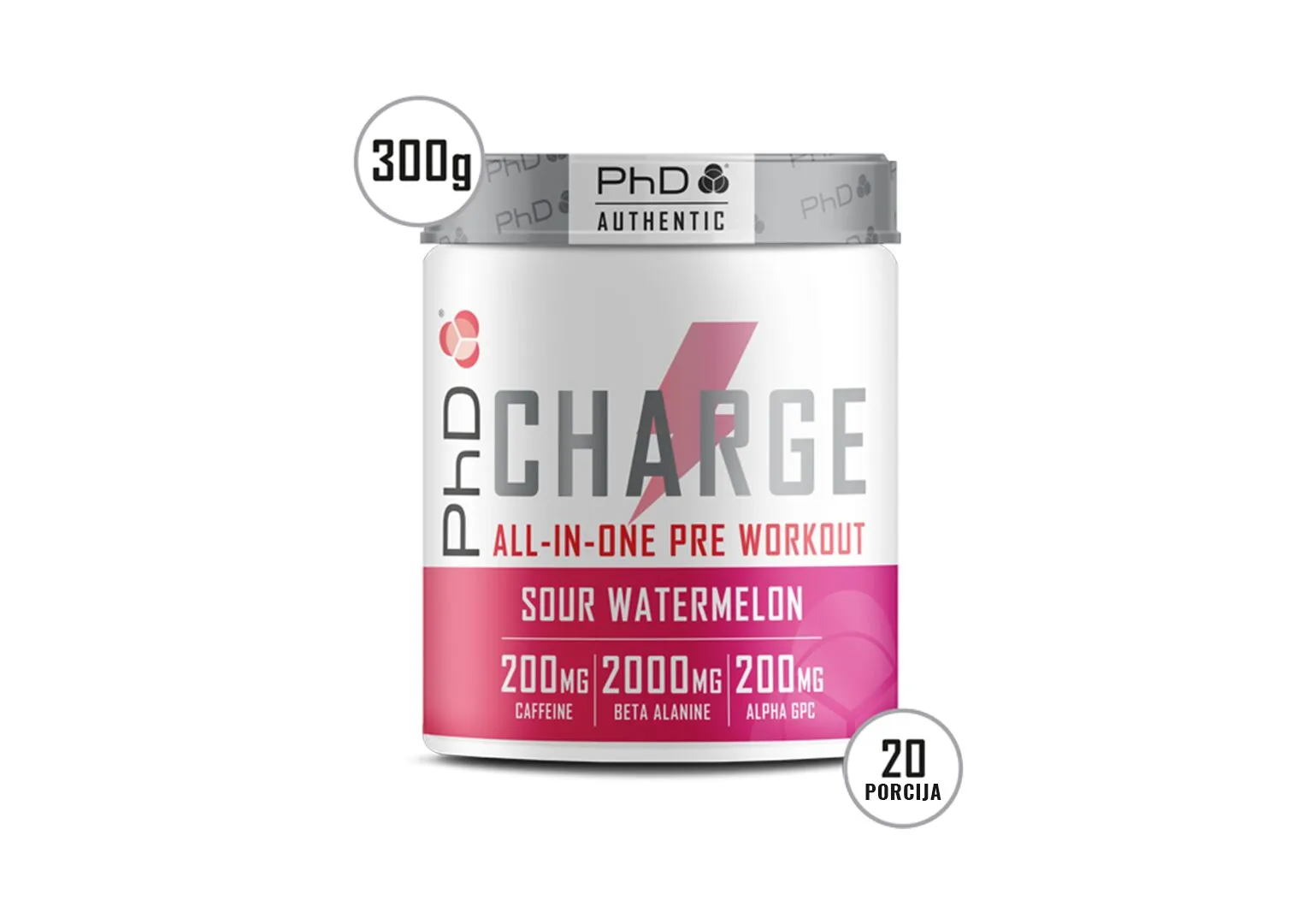 Phd Pre-Wkt Charge, 300 gr