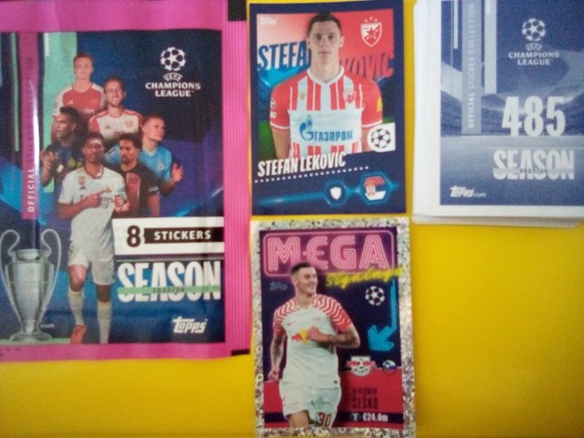 CHAMPIONS LEAGUE 2023/2024 TOPPS Sličice na komad