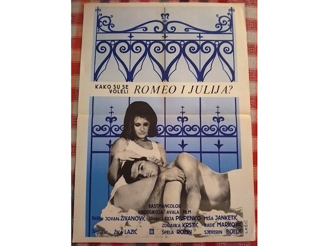 plakat KAKO SU SE VOLELI ROMEO I JULIJA?