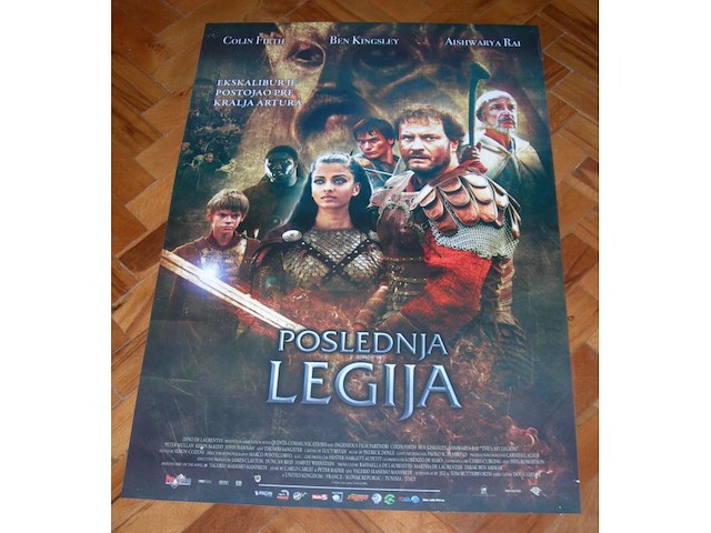 Poslednja legija (Colin Firth) - filmski plakat