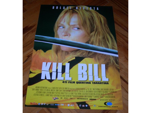 Kill Bill prvi deo, 2003. - filmski plakat