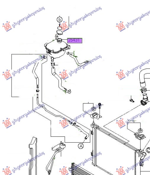 POSUDA ZA TECNOST (DIZEL) (O) HYUNDAI i20 (H/B) (2014-2018) (OEM: 25431-C8200, 25431C8200)