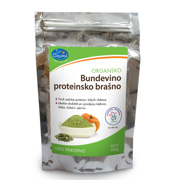 Organsko bundevino proteinsko brašno