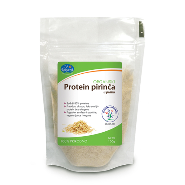 Protein pirinča organski