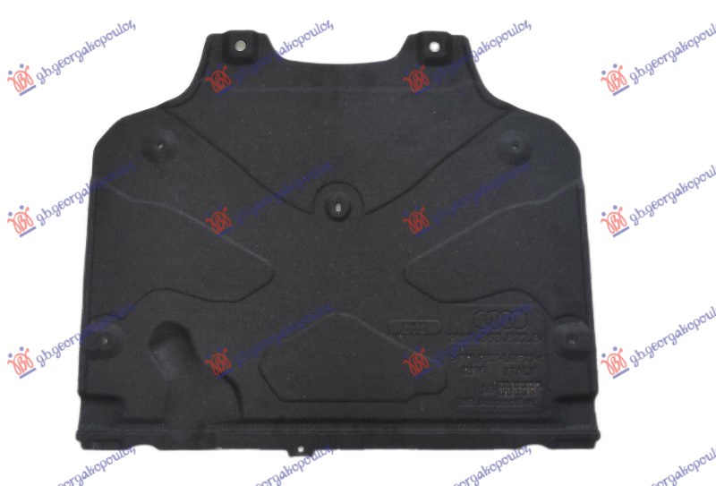 ZASTITA MOTORA ZADNJA PLASTICNA AUDI A4 (2015-2018) (OEM: 8W0863822B)