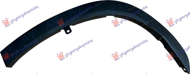 RUB PLASTICNI ZADNJEG BLATOBRANA Leva str. TOYOTA HIGHLANDER (2020-) (OEM: 75088-0E030, 750880E030)