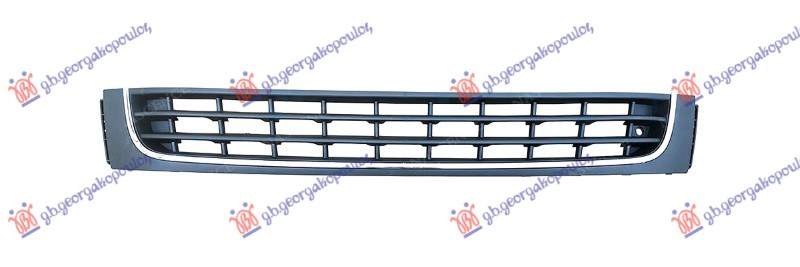 CENTRALNA RESETKA (HROM LAJSNA) VW P/U AMAROK (2010-2016) (OEM: 2H78533479B9, 2HH8536779B9)