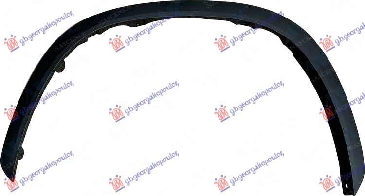 RUB PLASTICNI PREDNJEG BLATOBRANA Leva str. TOYOTA HIGHLANDER (2020-) (OEM: 75086-0E040, 750860E040)