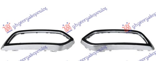 OKVIR IZDUVNE CEVI AUSPUHA HROM 21- (SET) RENAULT MEGANE SDN (2016-) (OEM: 850B27471R)
