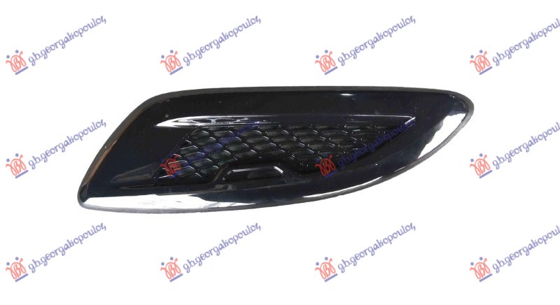 RESETKA NA HAUBI CRNA Desna str. RANGE ROVER EVOQUE (2011-2015) (OEM: LR032305)