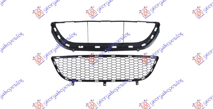 CENTRALNA RESETKA PRED. BRAN. (M-SPORT) BMW SERIES 3 (E90/91) SDN (2008-2012) (OEM: 51118047365)