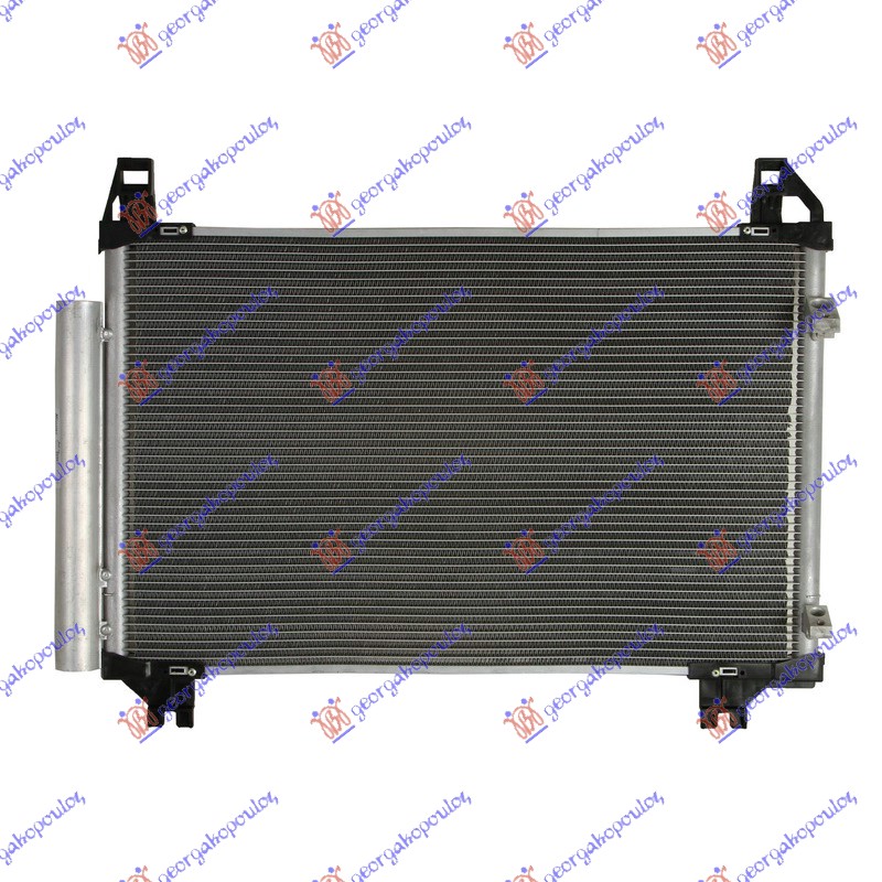 HLADNJAK KLIME 1.0 12V 1.3 VVTi BENZIN (515x325x16) JAPAN TOYOTA YARIS (2011-2014) (OEM: 88460-52110, 8846052090, 8846052110)