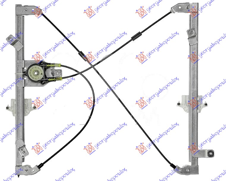 PODIZAC PREDNJEG PROZORA ELEKTRICNI (BEZ MOTORA) (A KVALITET) Leva str. CITROEN BERLINGO (2002-2008) (OEM: 9221A4, 9221G3)