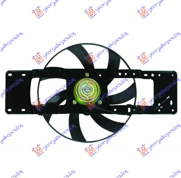 VENTILATOR HLADNJAKA KOMPLET (BENZIN) (-AC) (30cm) RENAULT EXPRESS (1992-1994) (OEM: 7700785115)