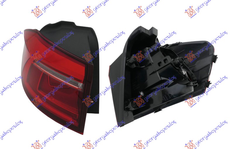 STOP LAMPA SPOLJASNJA Leva str. VW GOLF SPORTSVAN (2014-2018) (OEM: 510945095H, 510945095R)