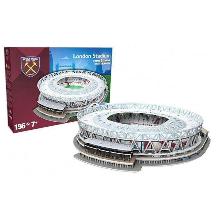 West Ham United London Stadium 3D Puzzle