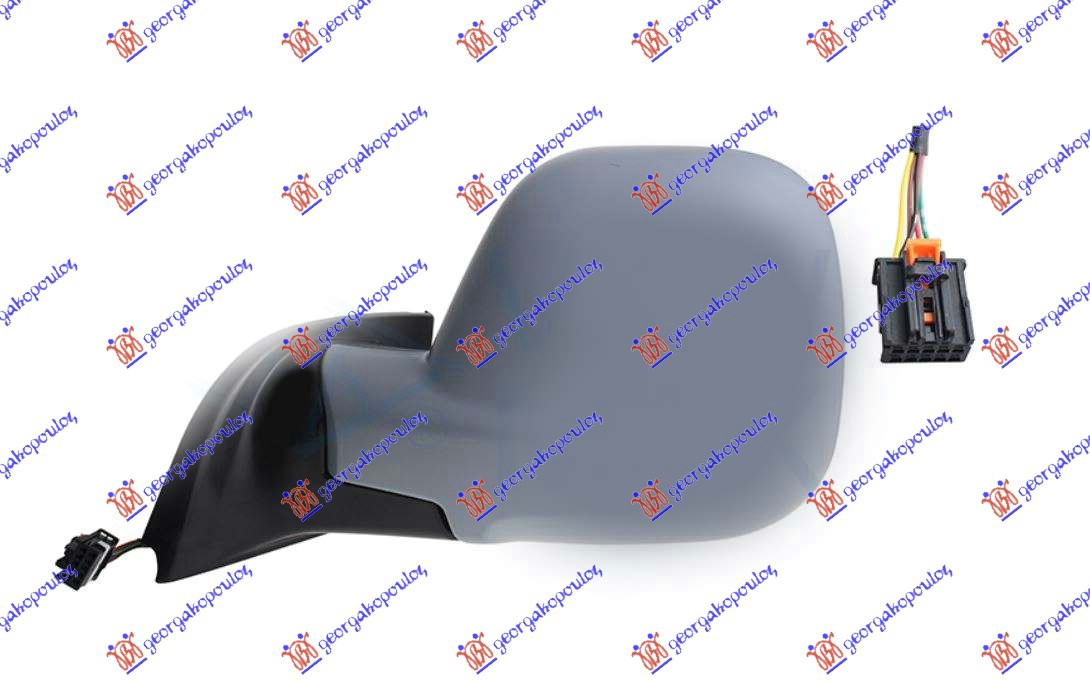 RETROVIZOR ELE.SA GREJ.PRIMED 5 PIN (KON Leva str. FIAT E-ULYSSE (2022-) (OEM: 1616869680, 98155884XT, 98169898XT)