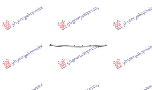 LAJSNA ZADNJEG BRANIKA DONJA SIVA (MODERNLINE) BMW SERIES 2 (F22/23) COUPE/CABRIO (2014-) (OEM: 51127314358)
