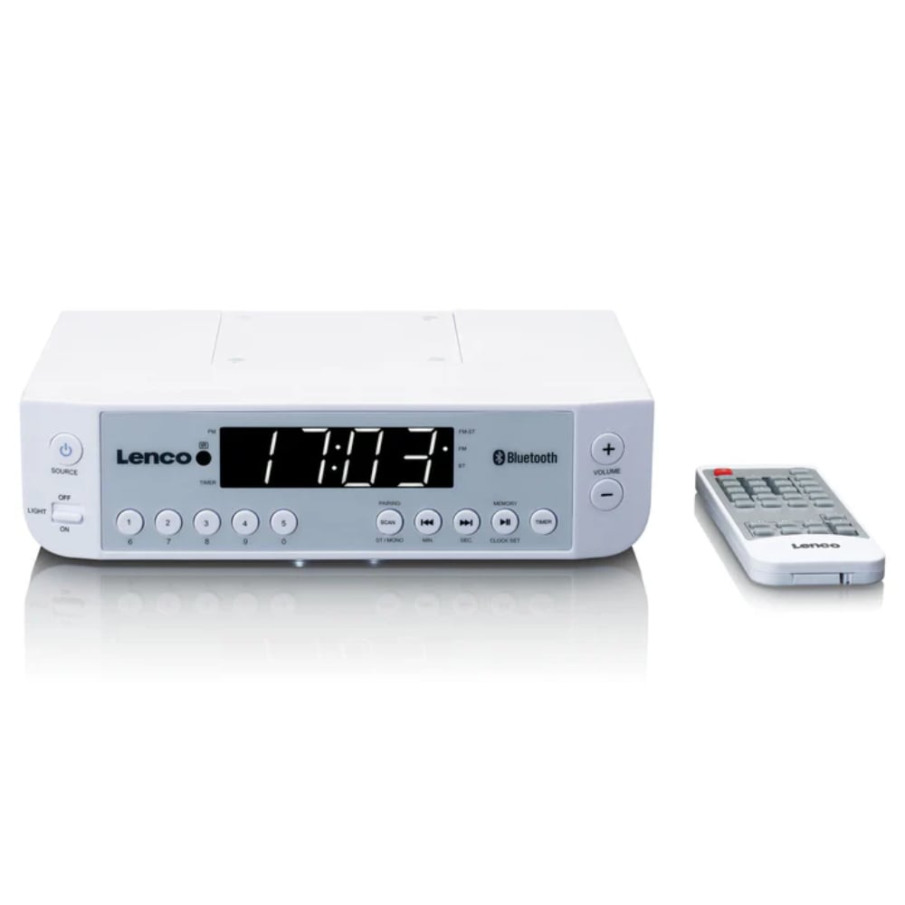 LENCO KCR-100WH Radio za kuhinju sa tajmerom