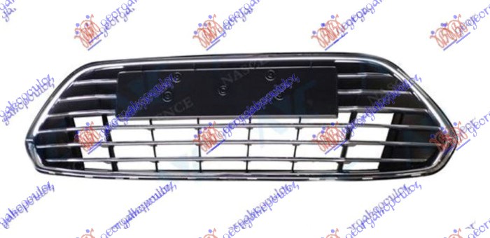 CENTRALNA RESETKA HROM/CRNA (HROM OKVIR) FORD MONDEO (2011-2014) (OEM: 1724264, BS71-17B968-B, BS7117B968B)