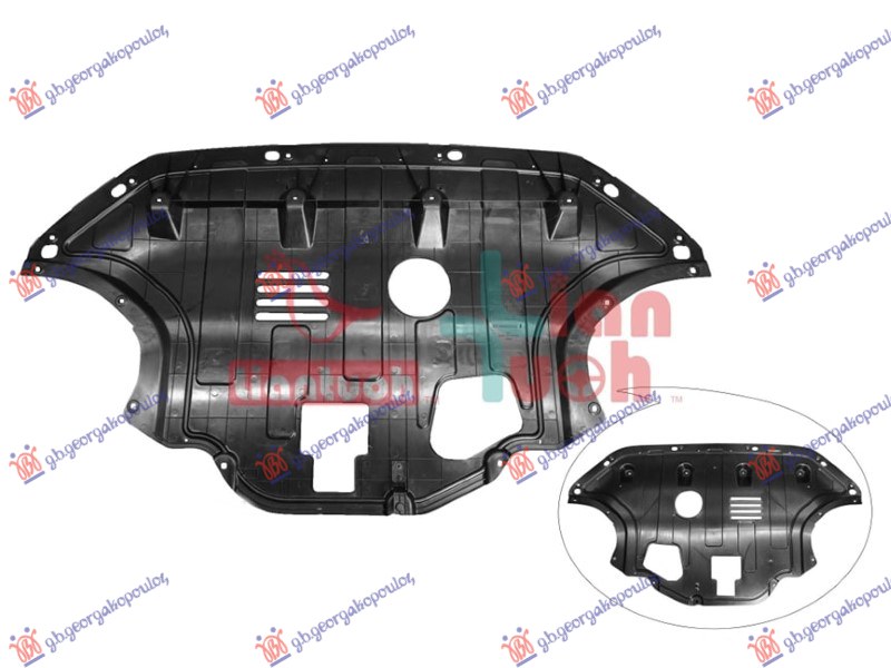 ZASTITA MOTORA PLASTICNA HYUNDAI KONA (2020-2023) (OEM: 29110-J9500, 29110J9500)